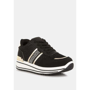 London Rag | Shoes | Metallic Panel Platform Sneakers | Poshmark